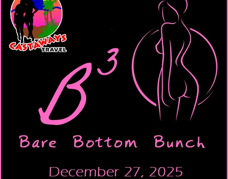Bare Bottom Bunch, Dec 27, 2025 - Jan 3, 2026 | Hedonism II